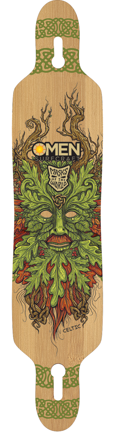 Celtic Mask Complete - Omen Longboards